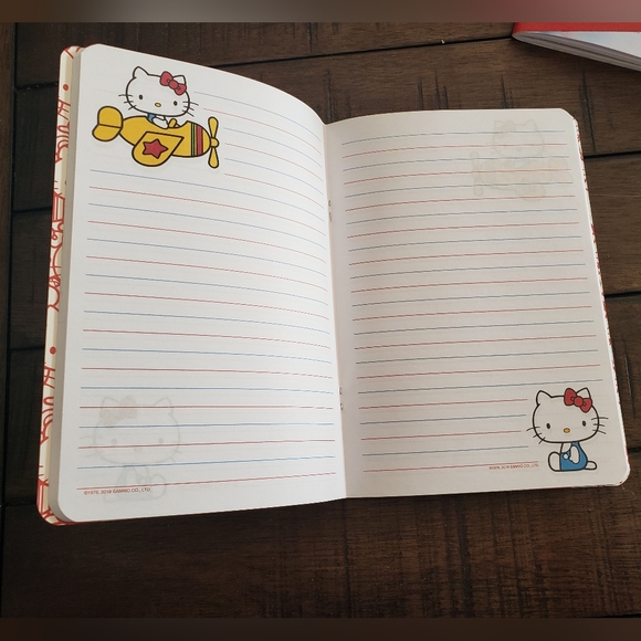 Sanrio | Office | Hello Kitty Notepad And Sticky Note Bundle | Poshmark